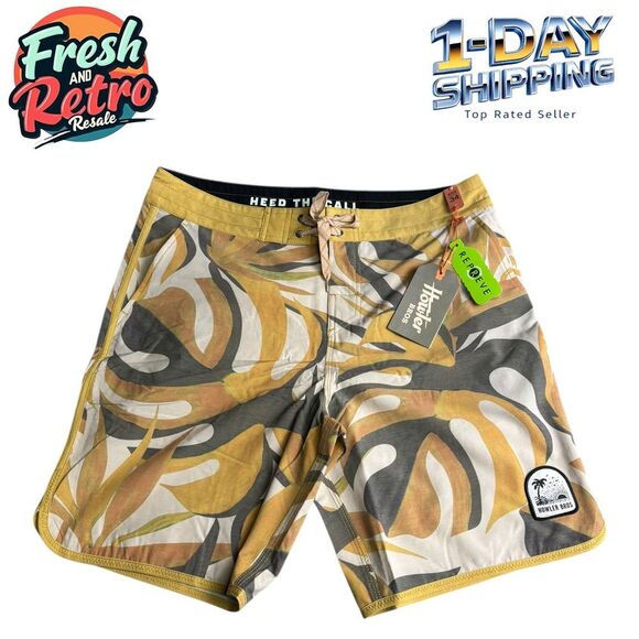 Howler Brothers | Swim | Howler Bros Board Short 34 Heed The Call ...